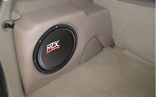 Ford Escape 2001-2004 ThunderForm Custom Subwoofer Enclosure | MTX ...