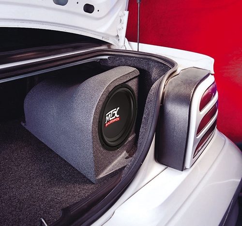 Ford Mustang 1994-2004 ThunderForm Custom Subwoofer Enclosure | MTX ...