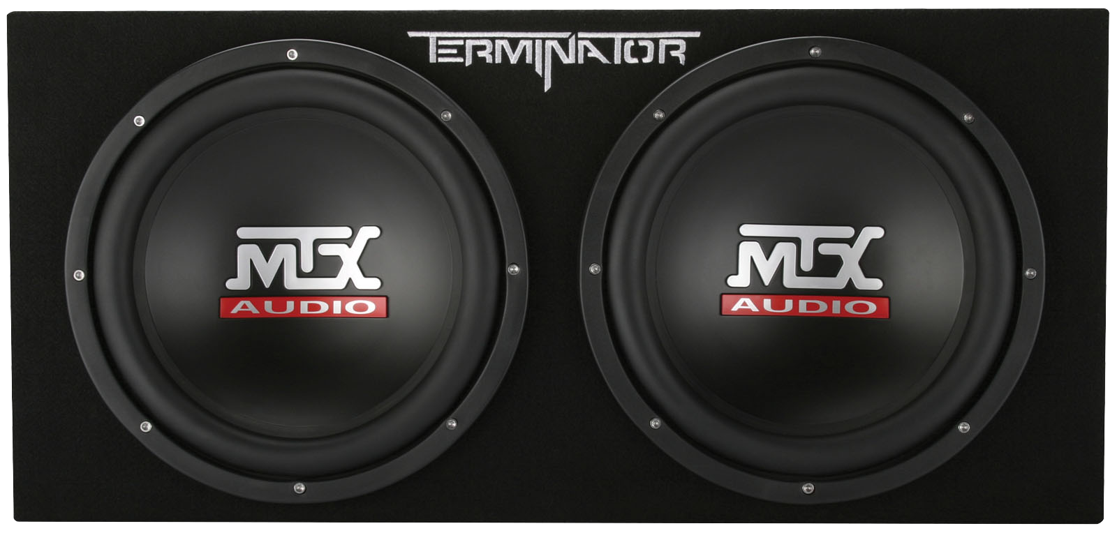 TNE212D Dual 12" TERMINATOR Series 800-Watt Peak Power Subwoofer ...