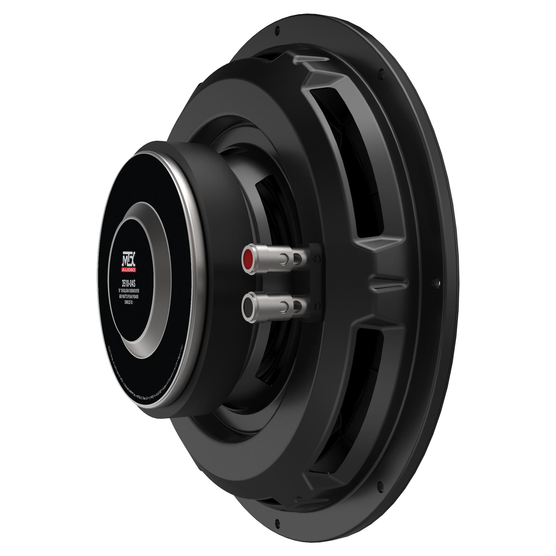35 Series 10" 4Ω Single Voice Coil Shallow Mount Subwoofer | MTX ...