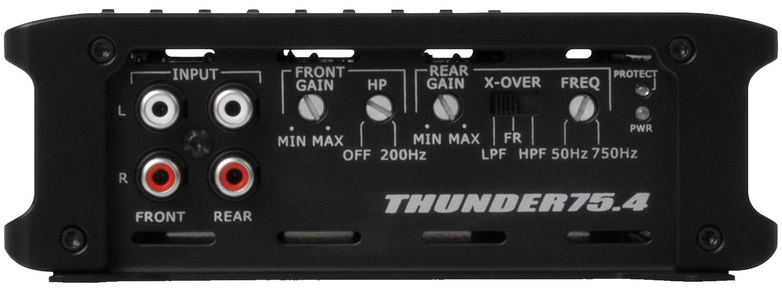 THUNDER Series 400-Watt RMS 4-Channel Class AB Amplifier | MTX ...