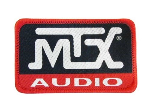 580171 MTX Logo Patch | MTX - Serious About Sound®