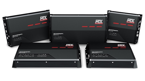 JACKHAMMER Series 1500-Watt RMS at 2Ω Class D Mono Block Amplifier ...