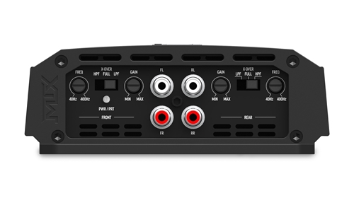 TERMINATOR 300-Watt RMS Full Range Class D 4-Channel Amplifier | MTX ...